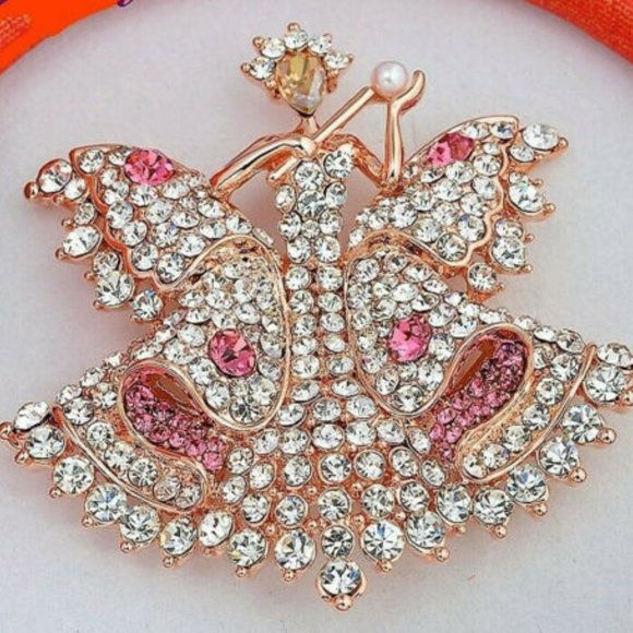Jewelry | Magnificent Fairy God Mother Magic Queen Brooch | Poshmark